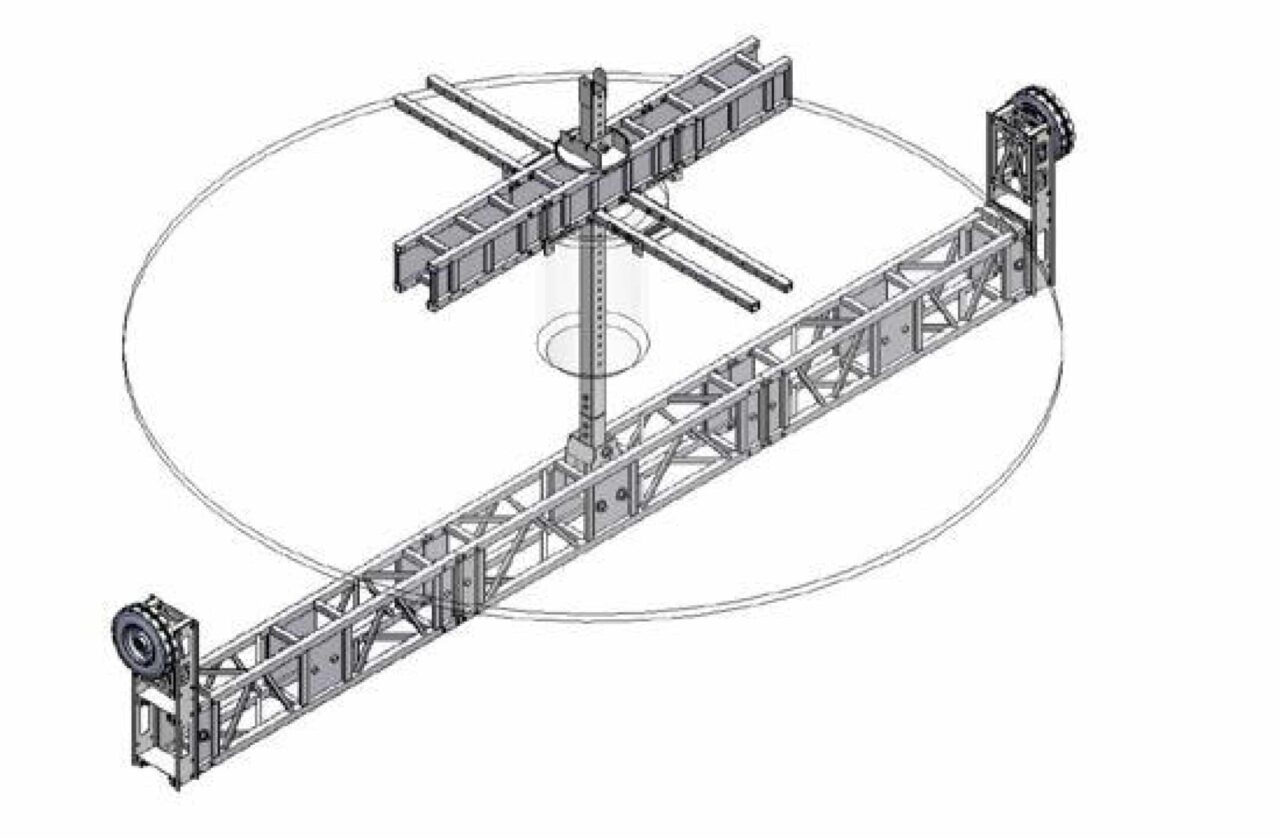 Holding tank access platform project | skyclimber.com